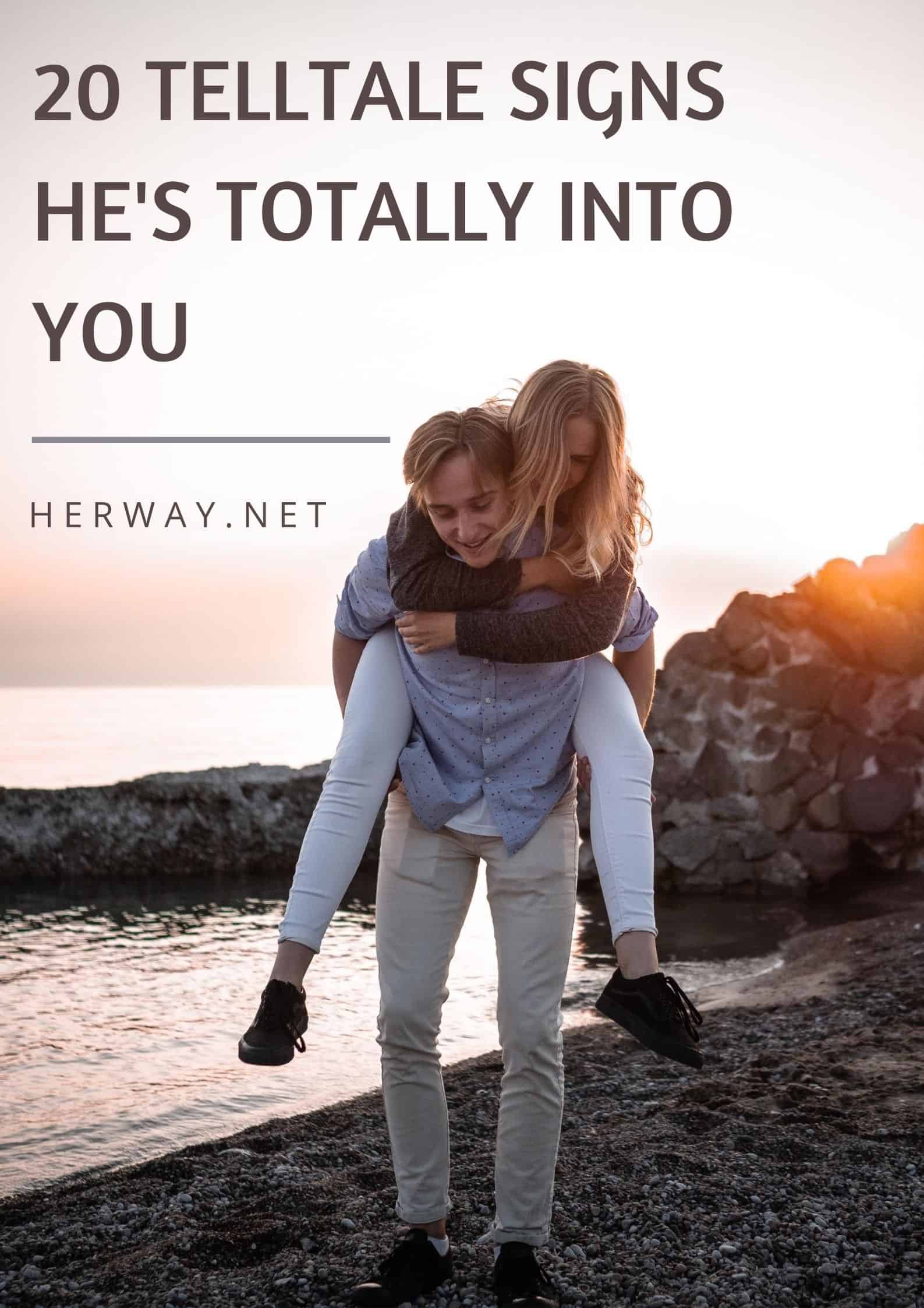 20 Telltale Signs He's Totally Into You