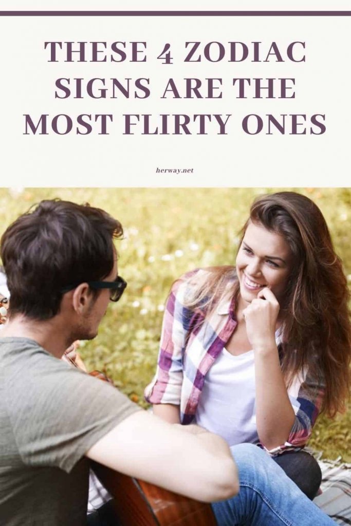 These 4 Zodiac Signs Are The Most Flirty Ones