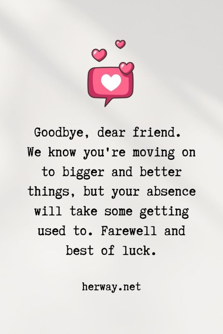 100 Goodbye And Good Luck Messages & Farewell Wishes