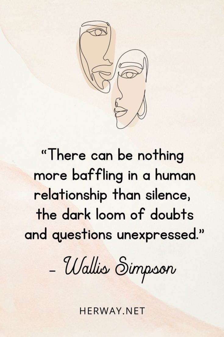 84 Deep Relationship Silence Quotes All Couples Should Read