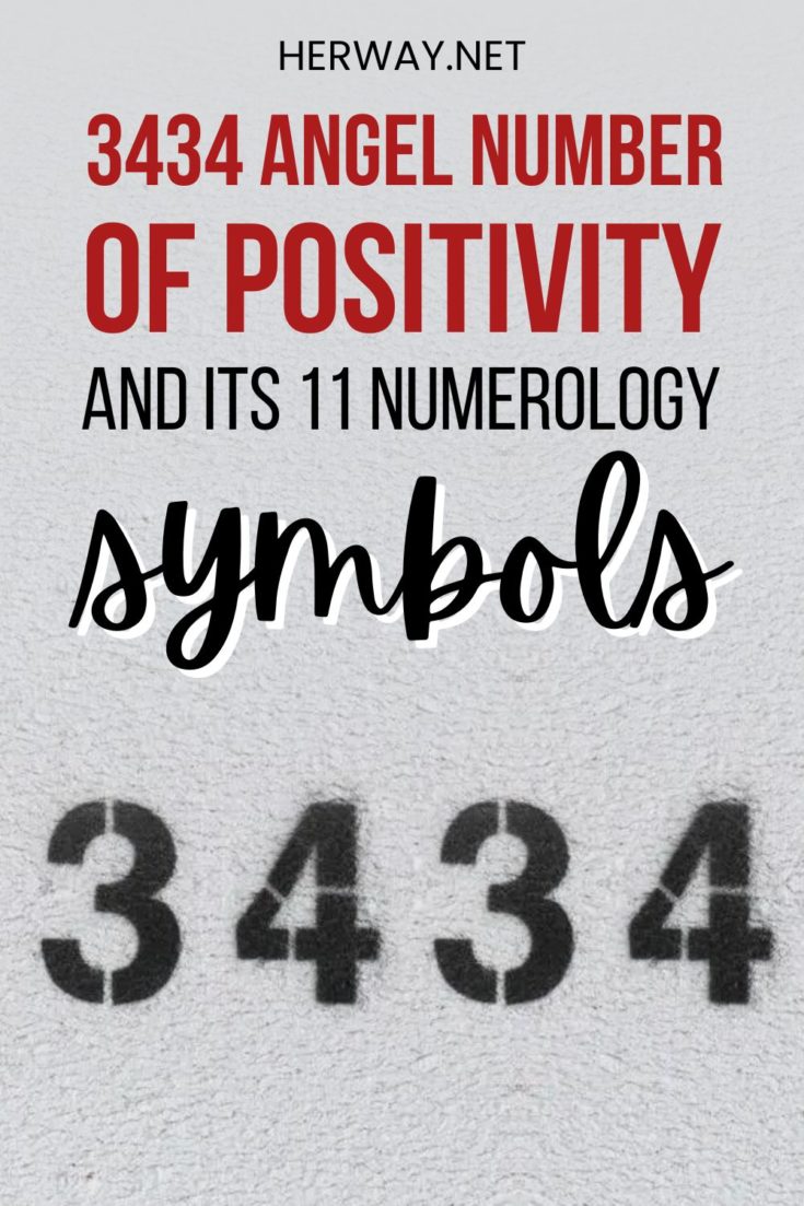 3434 Angel Number Of Positivity And Its 11 Numerology Symbols