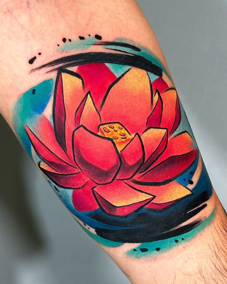 24 Powerful Lotus Flower Tattoos To Inspire Your Spiritual Growth