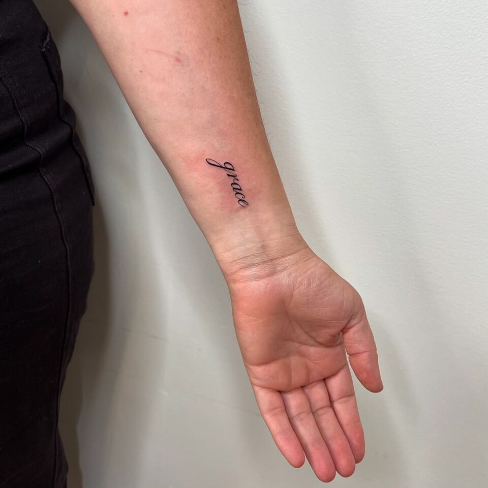 24 Marvelous Script Tattoos That Say It All For You