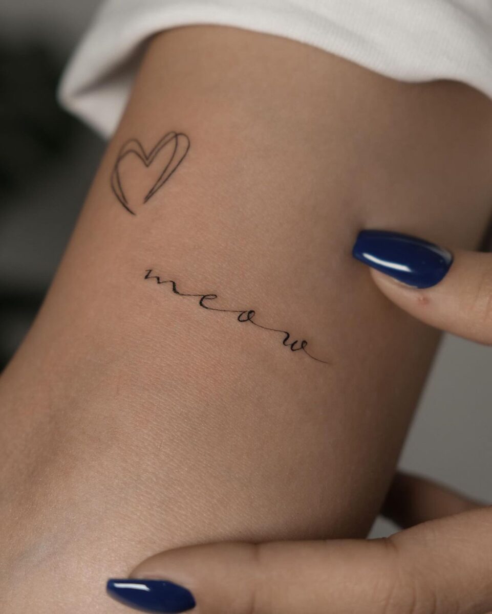 27 Subtle But Cool One Word Tattoos That Say More Than You Can Imagine