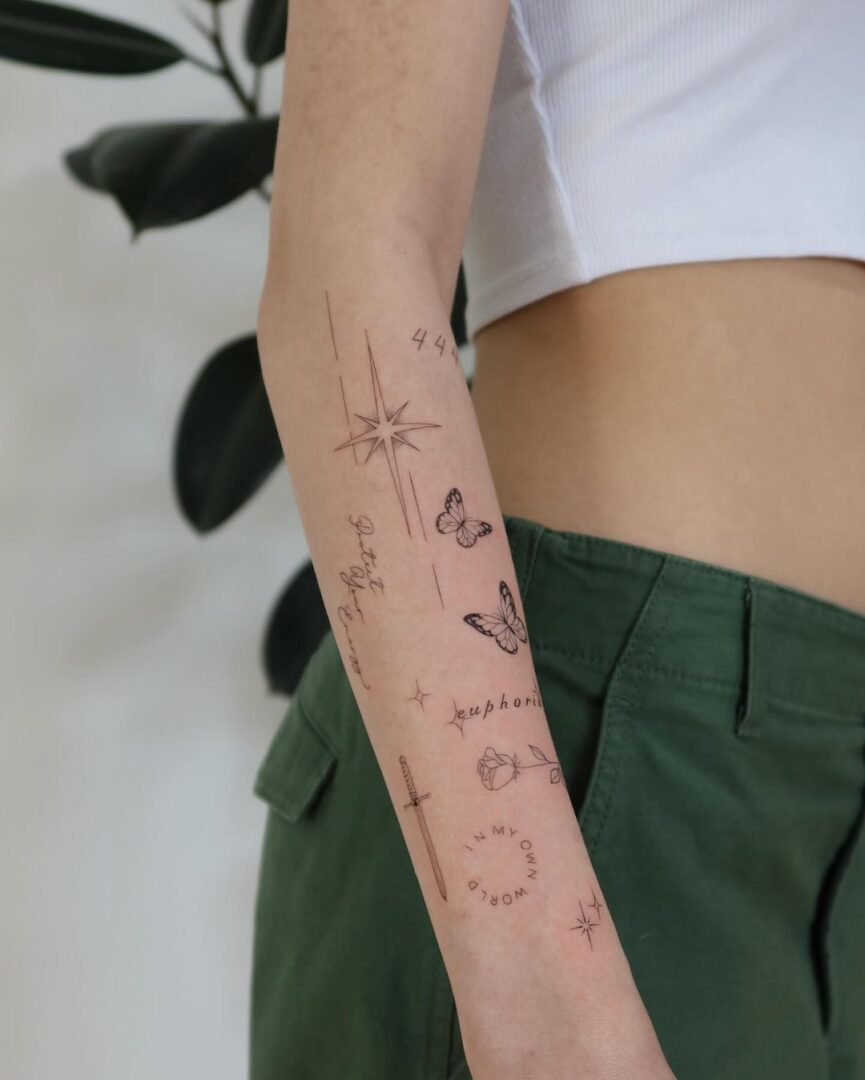 21 Personalized Patchwork Tattoos You'll Love