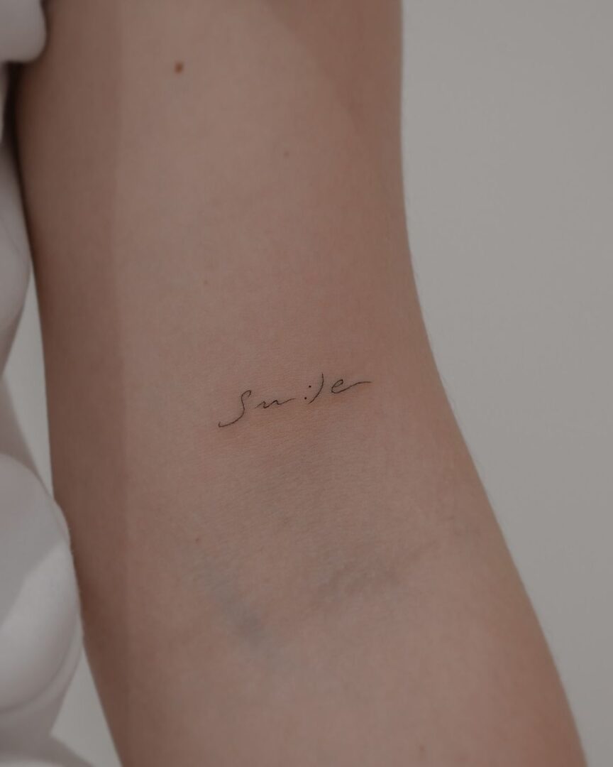 24 Motivational Word Tattoos That Will Fill You With Optimism And ...