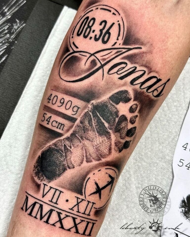 22 Adorable Baby Tattoo Ideas for First Time Moms