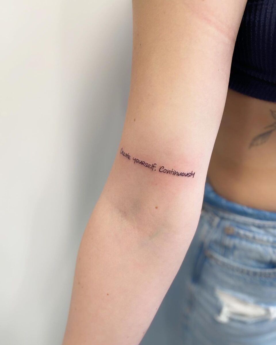 50 Inspiring Quotes Tattoos To Transform Your Life With Power Of The Words