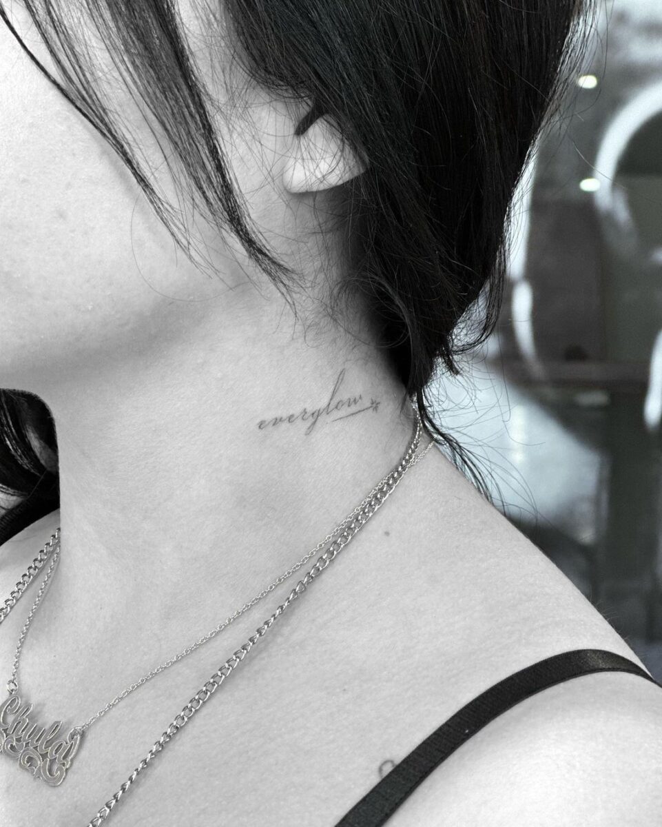 22 Motivational Word Tattoos That Will Fill You With Optimism And ...