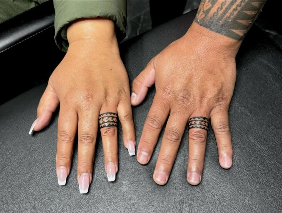 26 Fabulous Wedding Ring Tattoos That Show You Believe In Love Forever