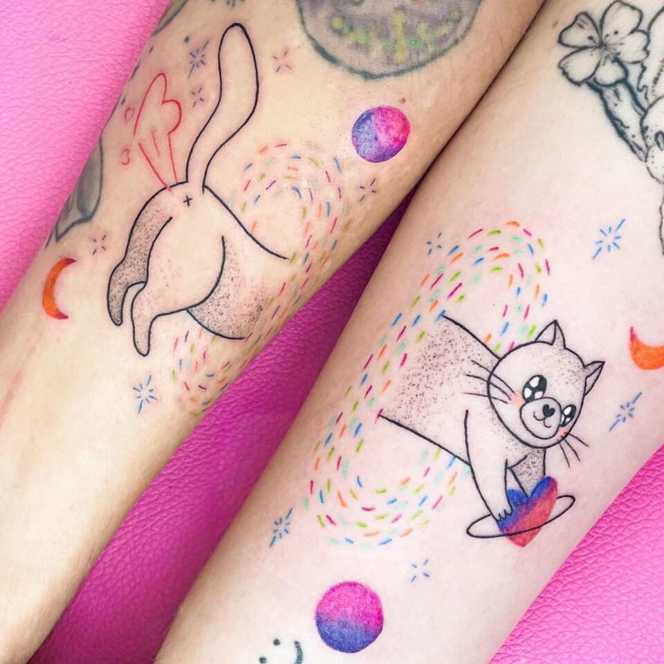 24 Purrfect & Adorable Tattoos For Cat Lovers