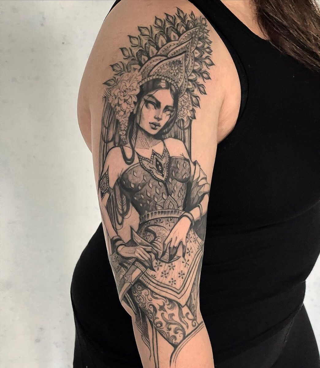 27 Magnificent Goddess Tattoos For Women
