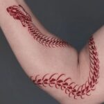 22 Bold Red Sleeve Tattoos That Are A Must See