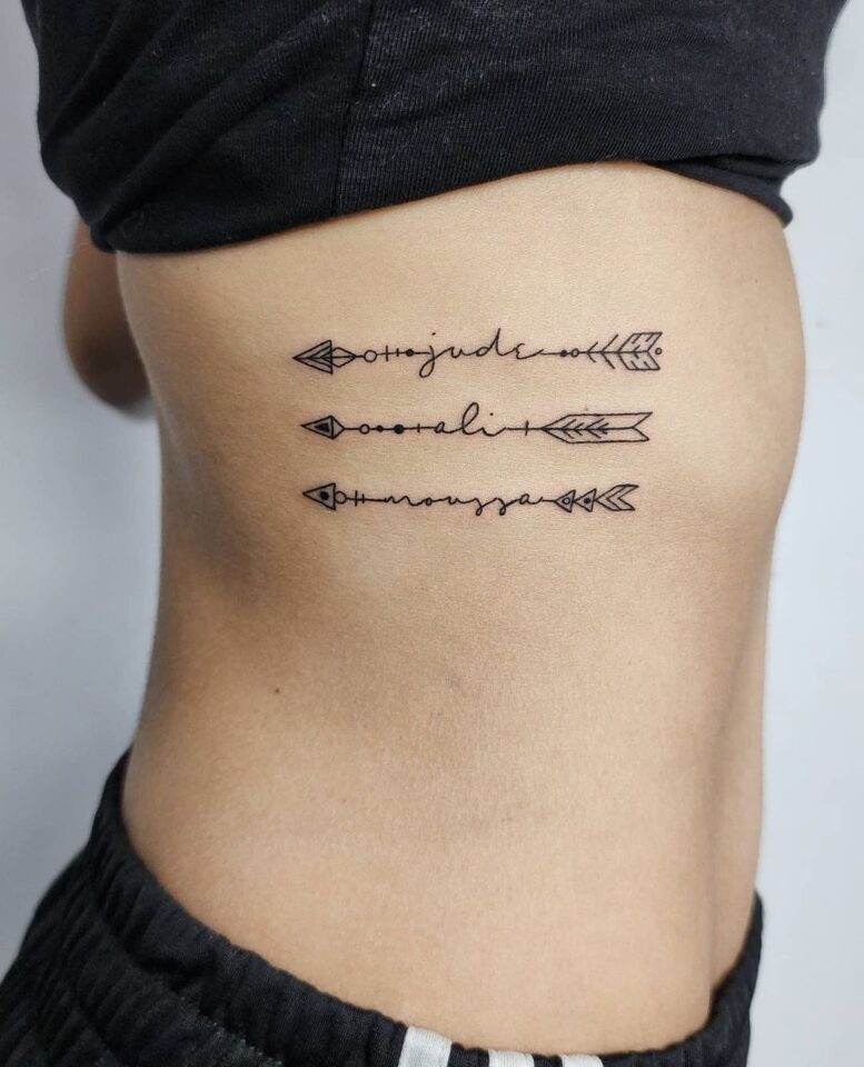 24 Names Tattoos To Tell Your Story And Honor Your Loved Ones