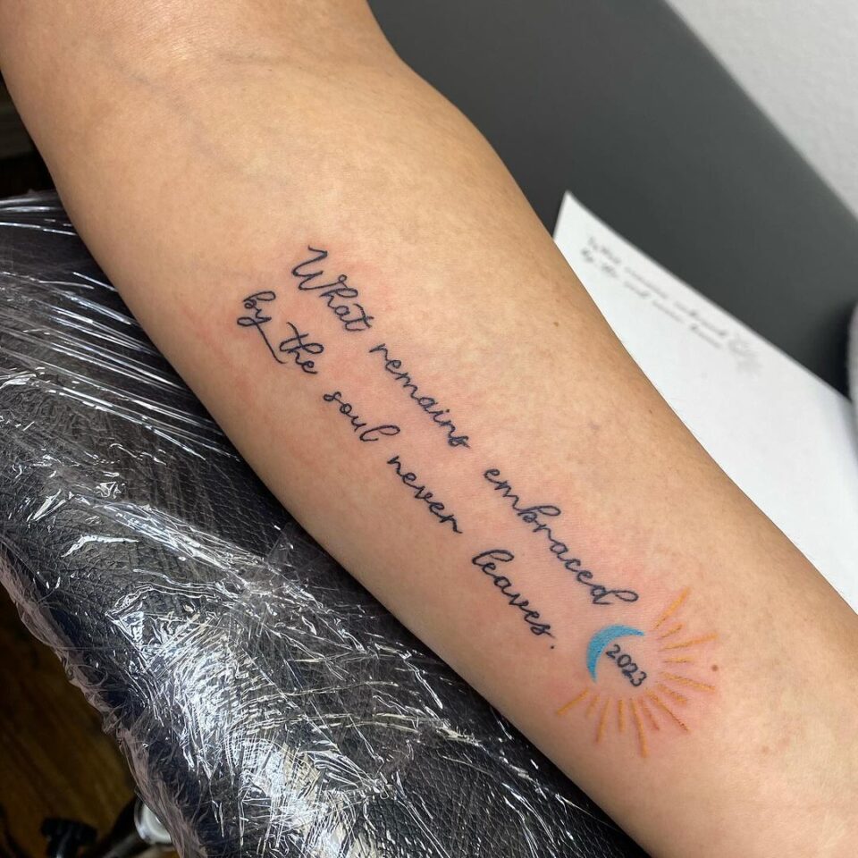 50 Inspiring Quotes Tattoos To Transform Your Life With Power Of The Words