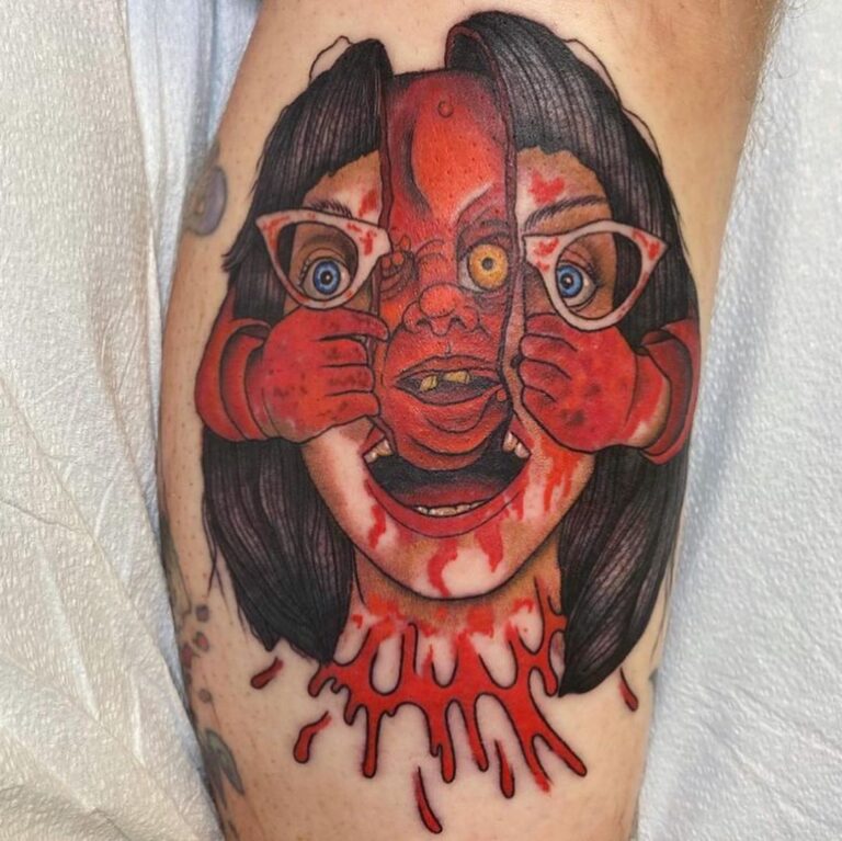 20 Horror Movie Tattoos So Scary They'll Send Chills Down Your Spine