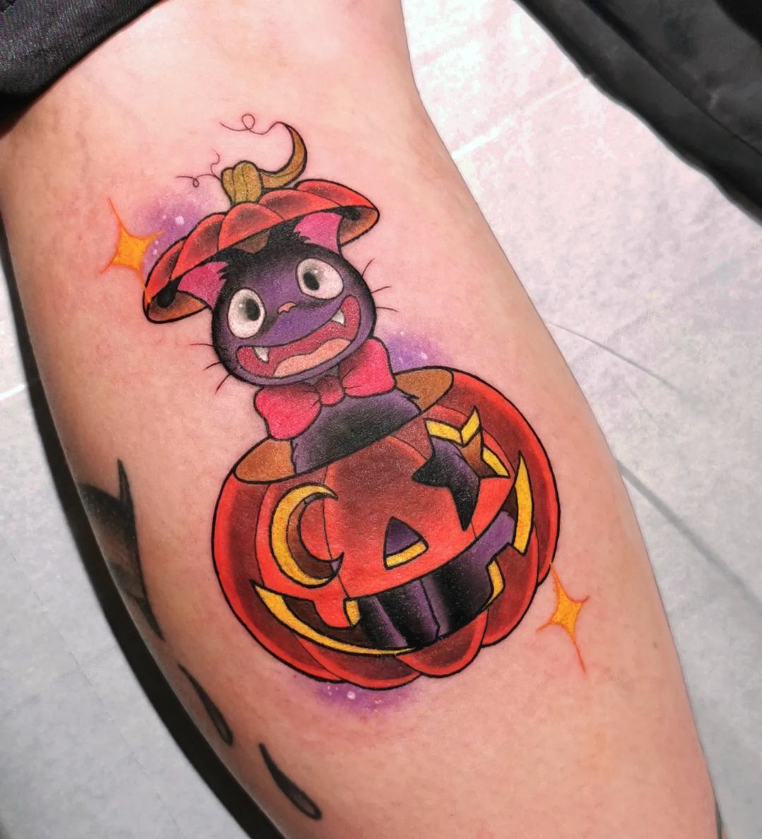 22 Spooky And Stylish Halloween Flash Tattoos