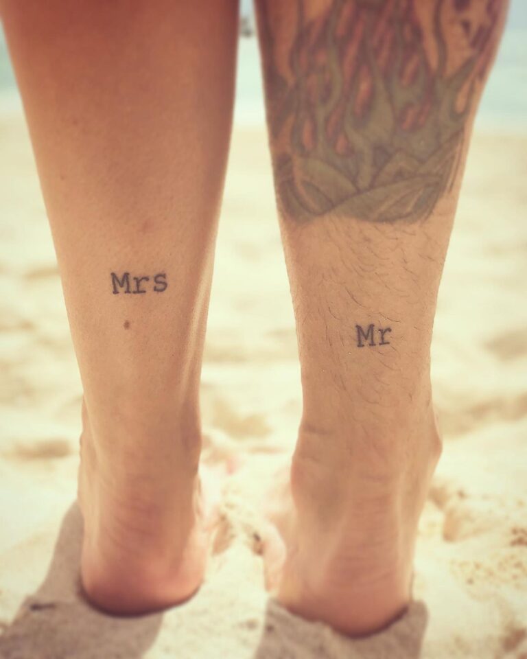 27 Small But Incredibly Romantic Tattoos For Married Couples – The ...