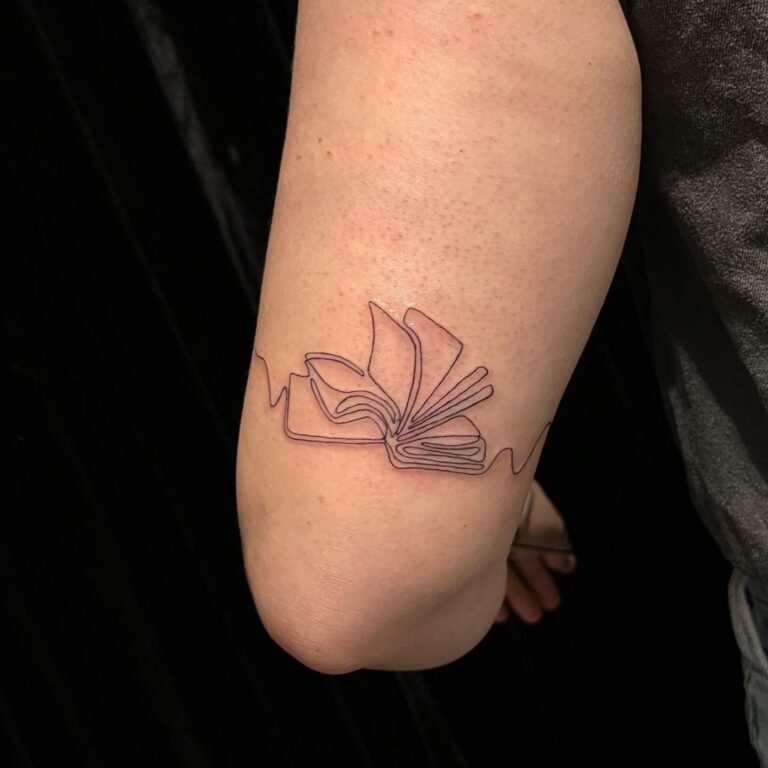22 Book Lover Tattoo Ideas to Wear Your Literary Passion Like a True ...