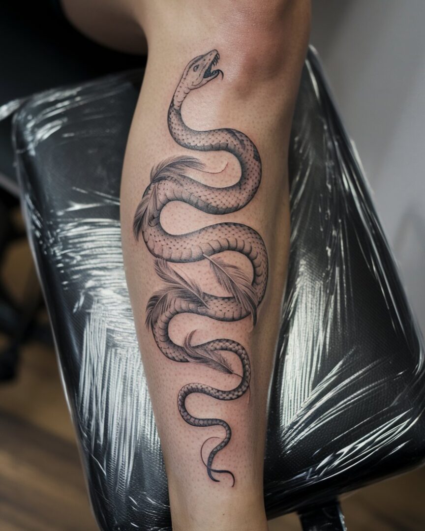 25 Powerful Serpent Tattoos That Express Inner Strength