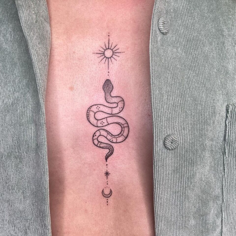 25 Powerful Serpent Tattoos That Express Inner Strength