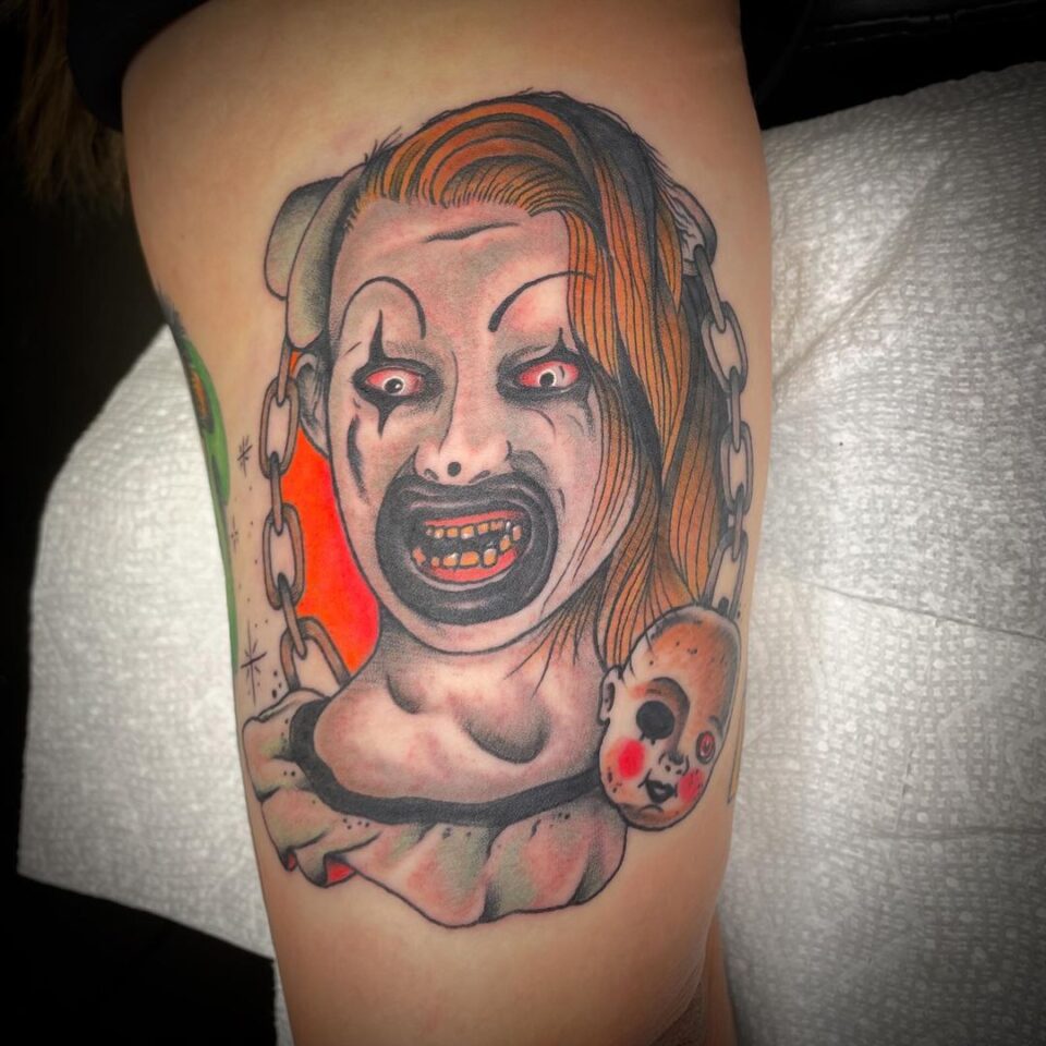 20 Horror Movie Tattoos So Scary They'll Send Chills Down Your Spine