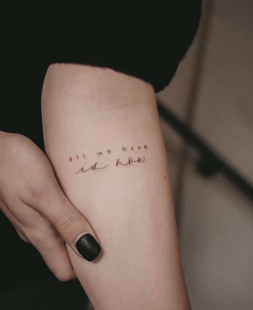 22 Small Quote Tattoos That Say So Much With Just A Few Words