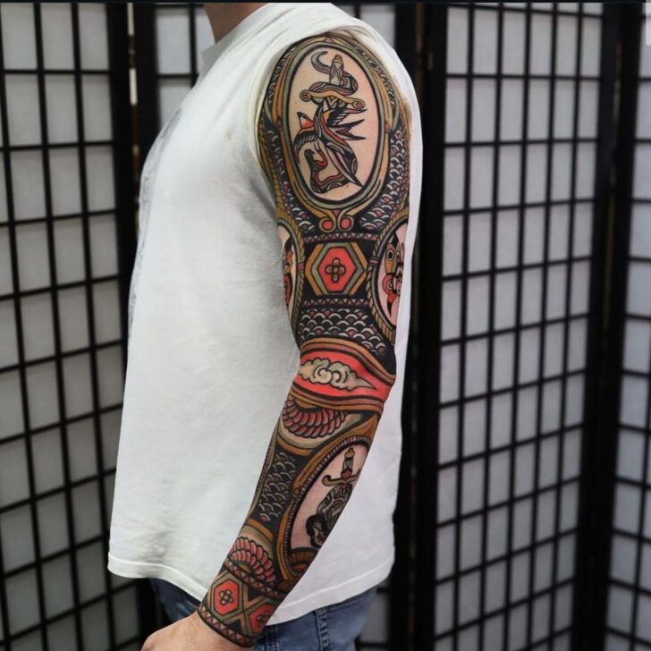 12 Awesomely Iconic American Traditional Tattoos For Men