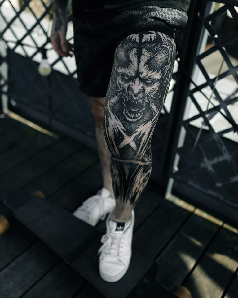 12 Bold And Creative Leg Tattoos For Men