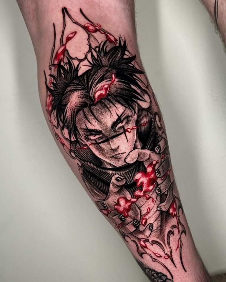 24 Absolutely Creative Tattoo Designs For Anime Fans