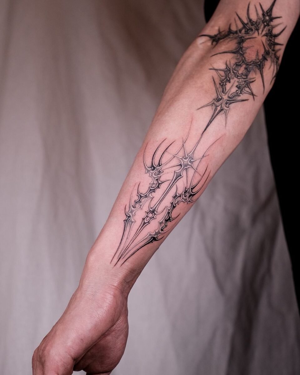 27 Cyber Sigilism Tattoos That Are Super Cool & Edgy