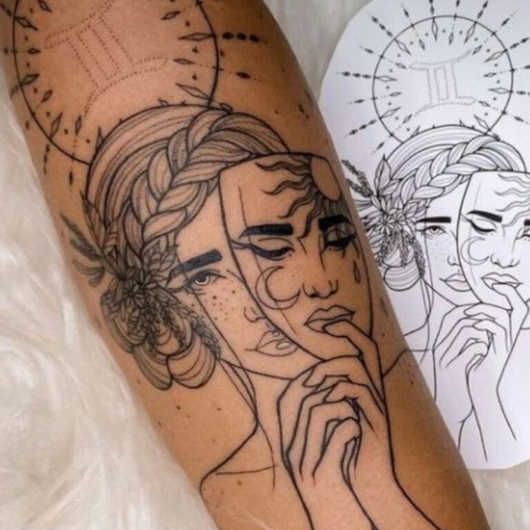 21 Cool Ideas For Half Sleeve Tattoo Stencils That'll Inspire You
