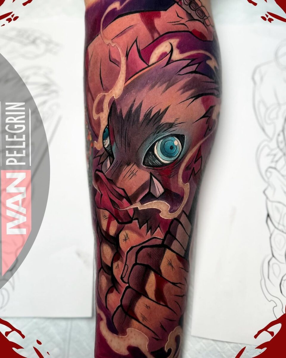 24 Absolutely Creative Tattoo Designs For Anime Fans