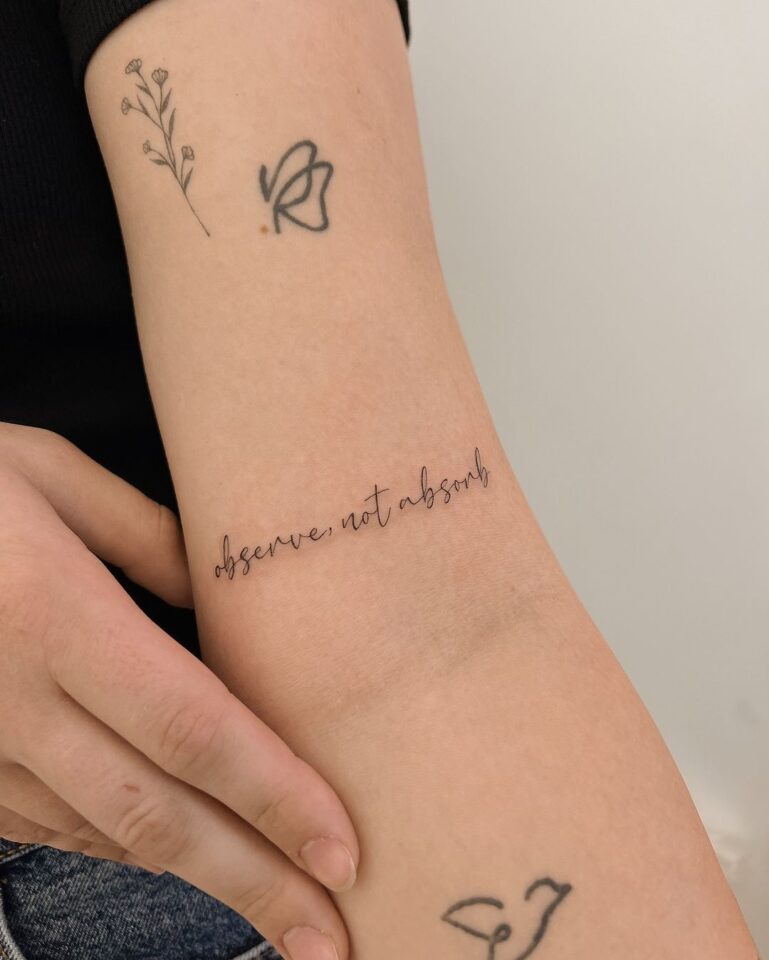 22 Small Quote Tattoos That Say So Much With Just A Few Words