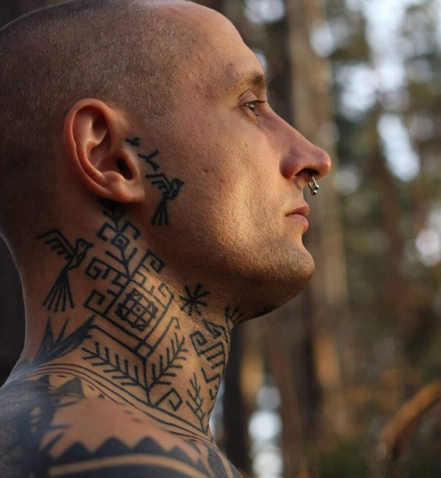 22 Incredibly Cool Neck And Throat Tattoos For Men