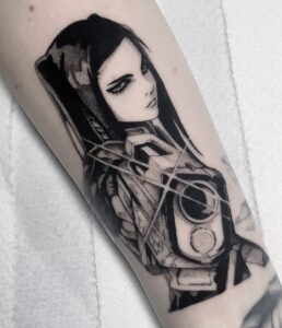 24 Absolutely Creative Tattoo Designs For Anime Fans