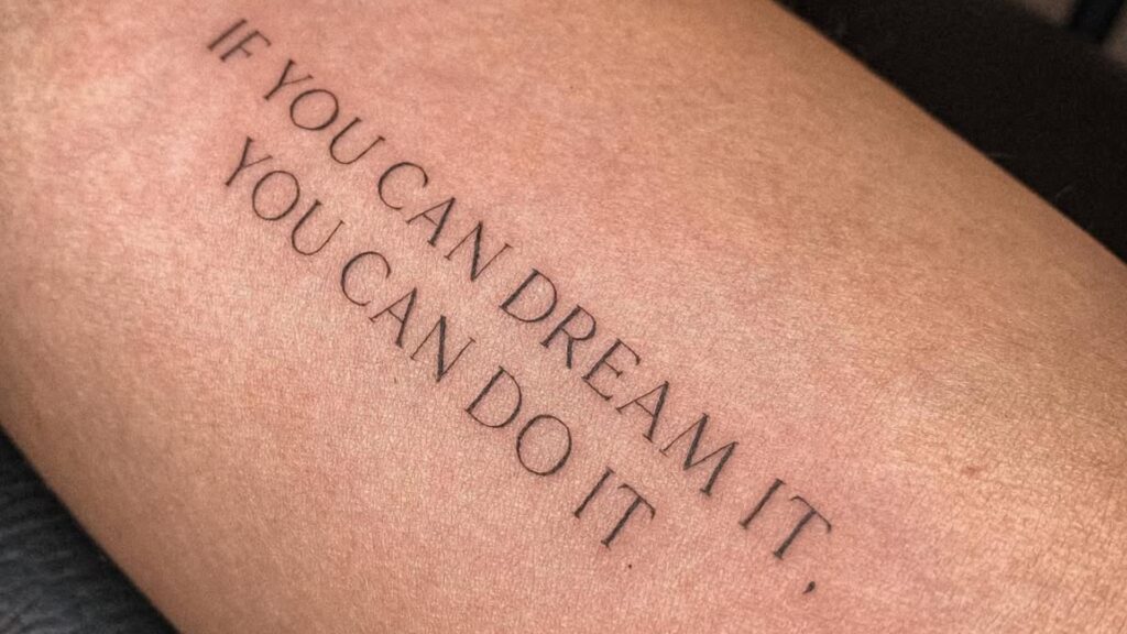 12 Inspirational Quote Tattoos That Will Inspire And Motivate You