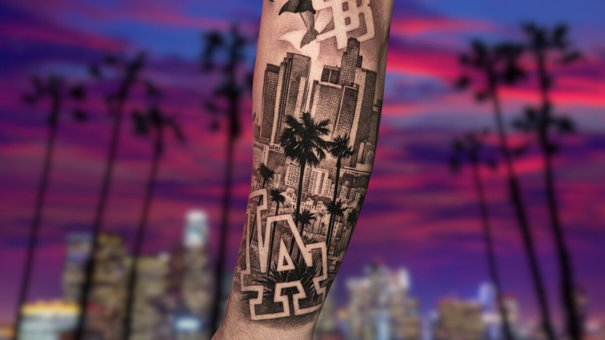14 Fabulous LA Tattoos That Reflect The Heart And Soul Of La La Land