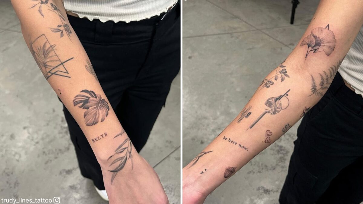 22 Fabulous Patchwork Sleeve Tattoos That Tell Your Story Piece By Piece