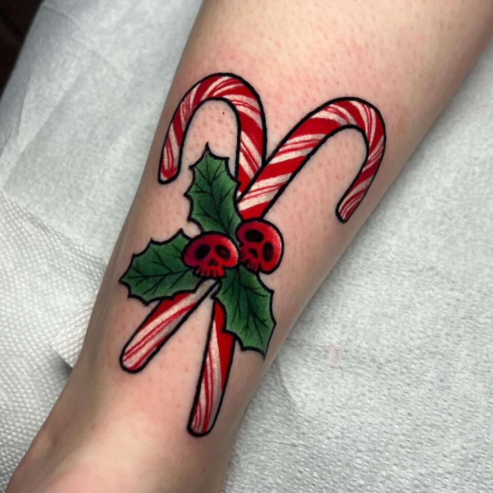 25 Christmas Tattoos That'll Awaken Your Holiday Spirit