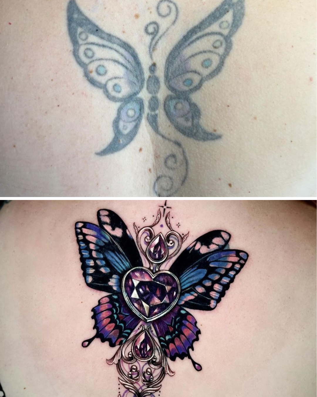 14 Cover Up Tattoos That Perfectly Hide What Needs To Be Forgotten