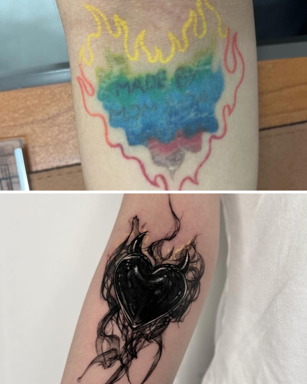 14 Cover Up Tattoos That Perfectly Hide What Needs To Be Forgotten