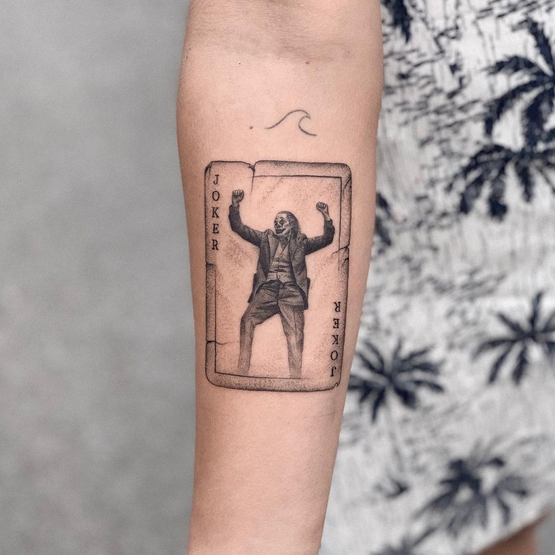 12 Joker Tattoos As Cool & Iconic As His Personality