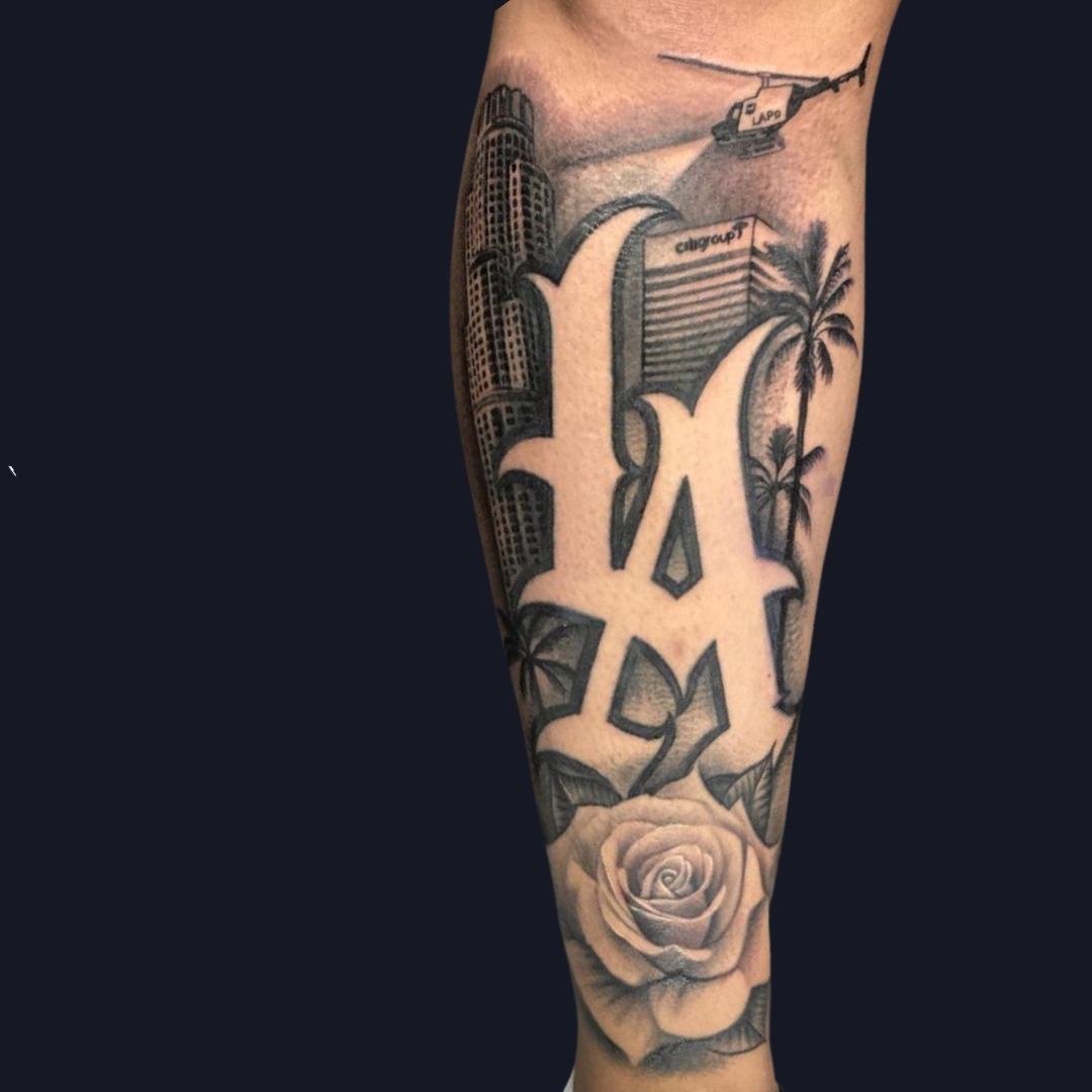 14 Fabulous LA Tattoos That Reflect The Heart And Soul Of La La Land