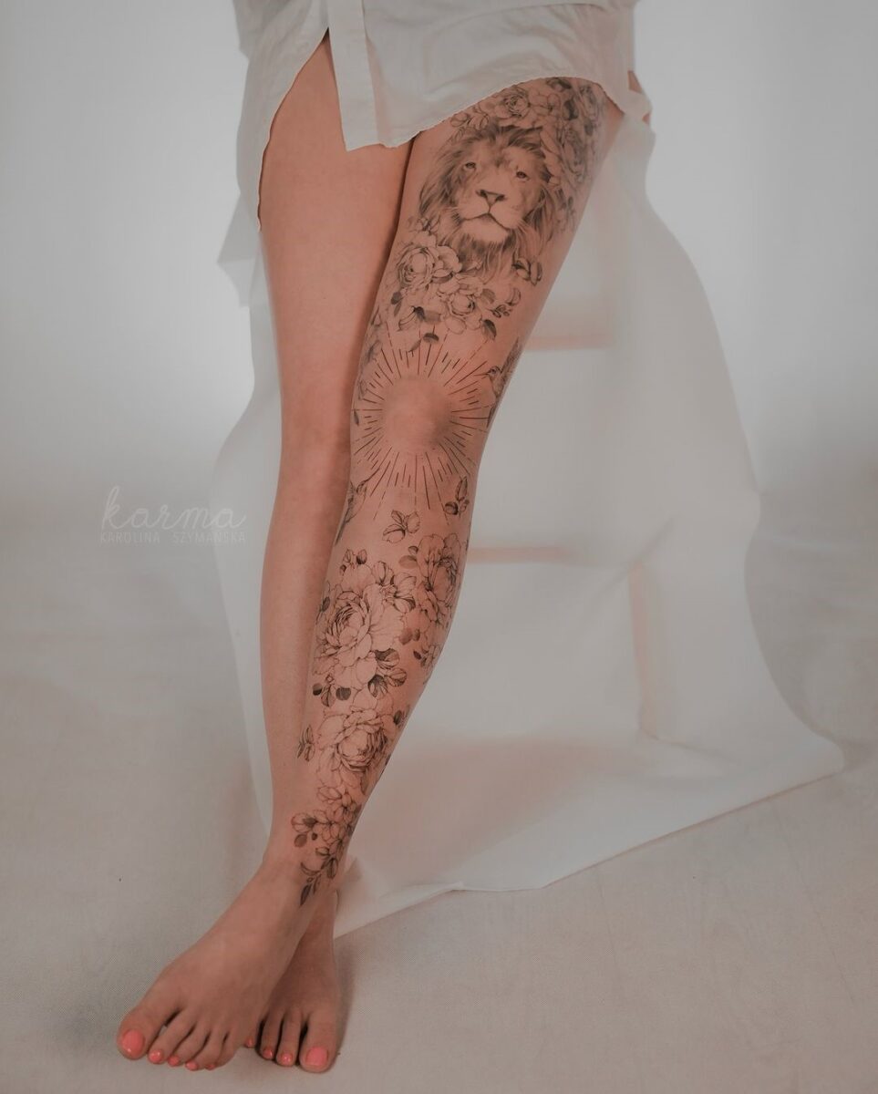 21 Creative & Beautiful Leg Tattoo Ideas For Women