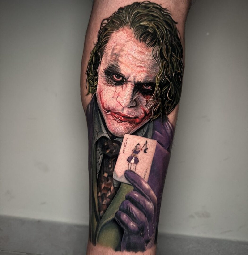 12 Joker Tattoos As Cool & Iconic As His Personality