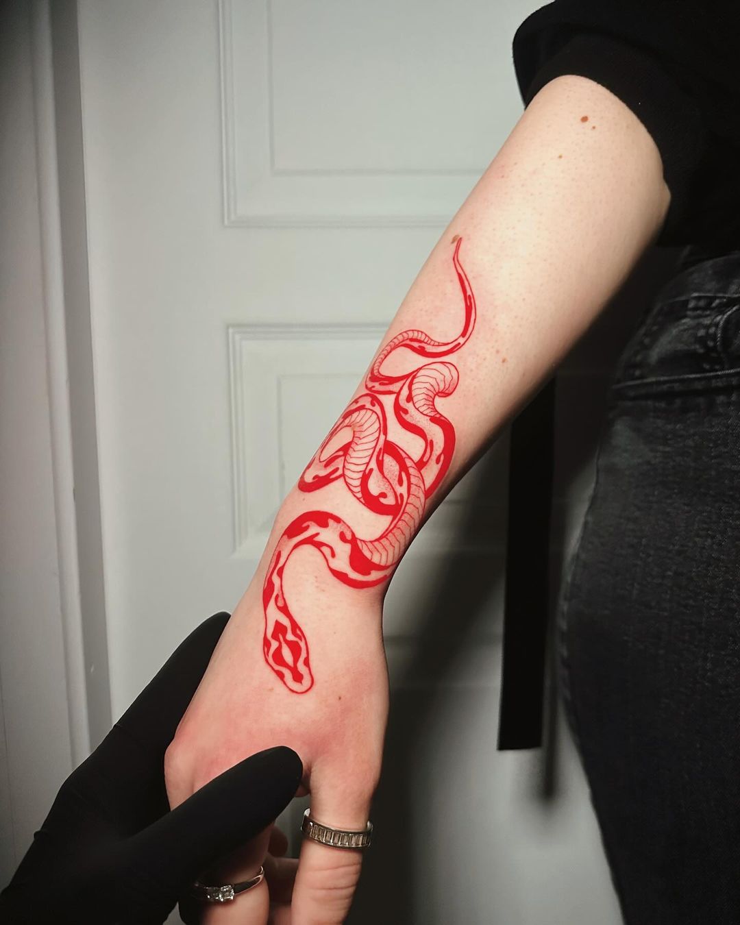 13 Vivid Red Tattoo Ideas That Look Too Good