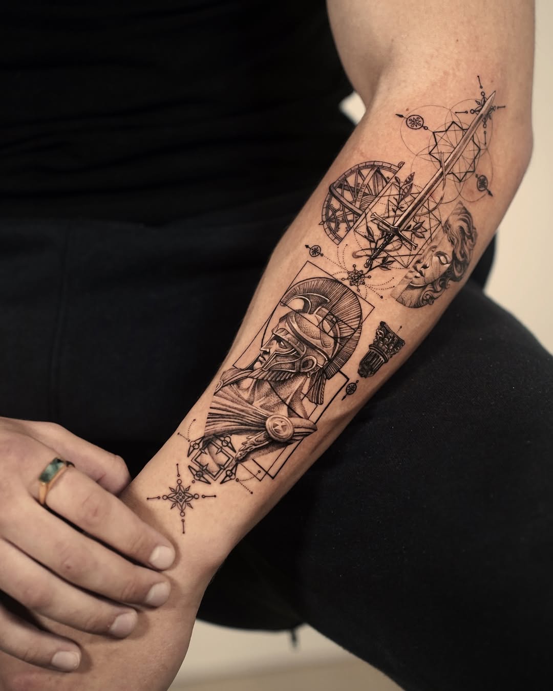 11 Bold And Powerful Outside Forearm Tattoos For Men