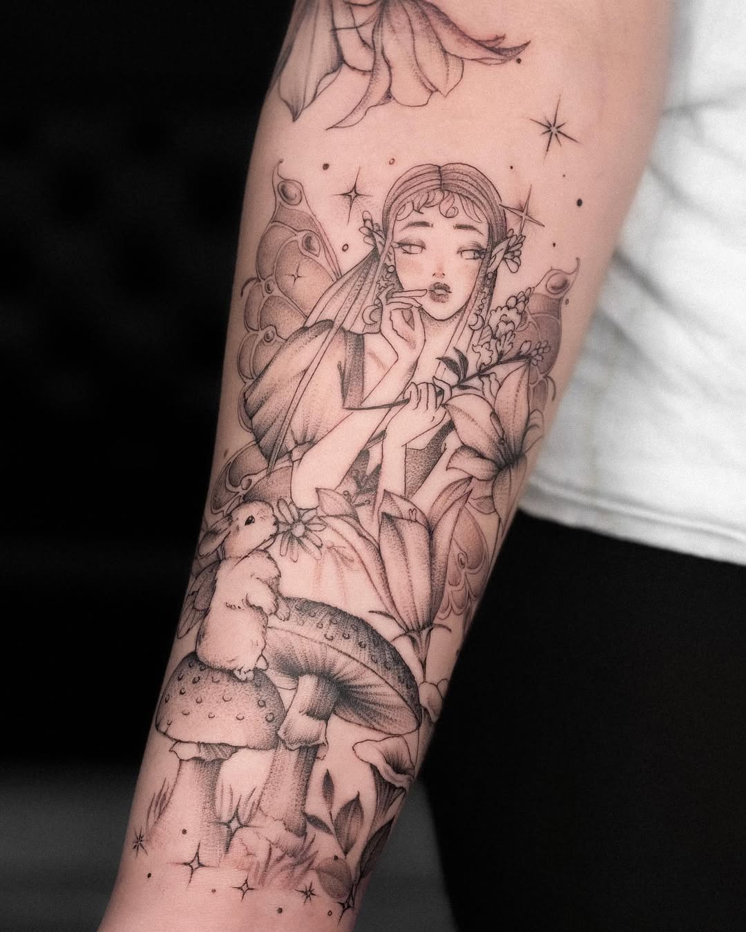 14 Enchanting Fairy Sleeve Tattoos To Inspire Your Next Magical Ink