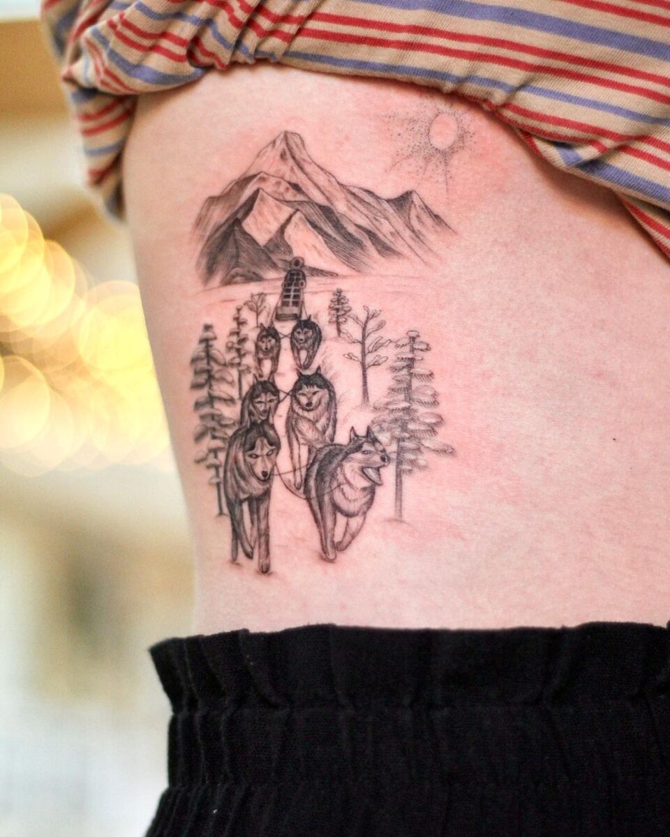 14 Really Cool Tattoos Perfect For The Winter Lovers
